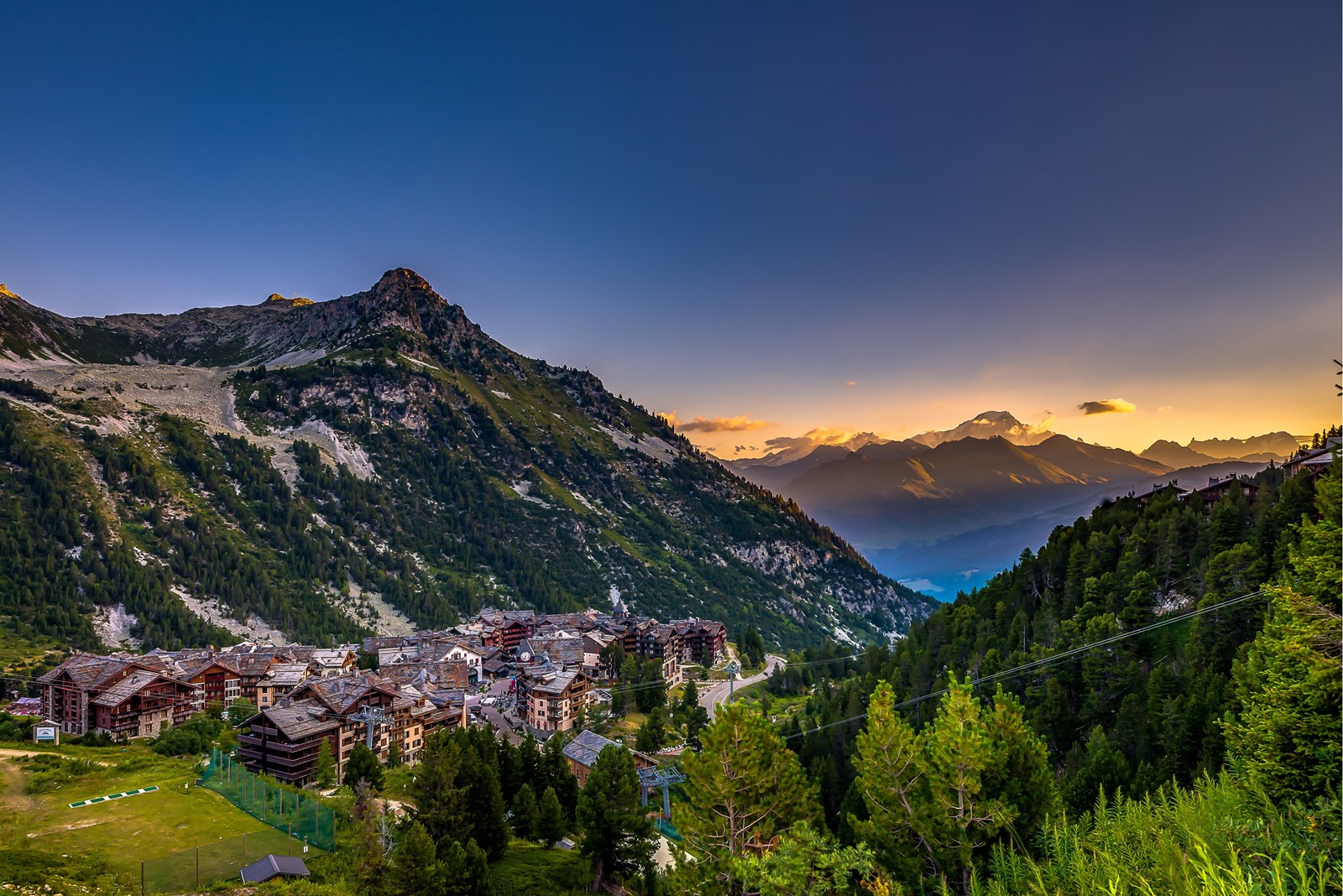 Arc 1950: A resort in the French Alps